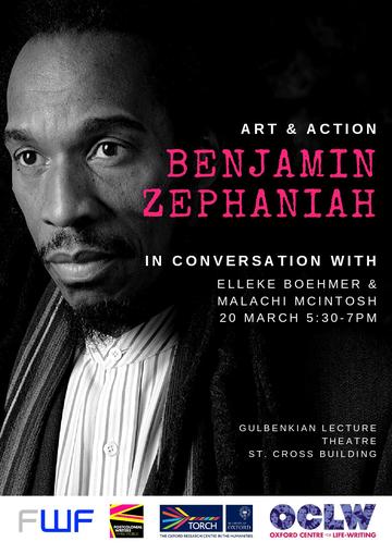 CANCELLED: Art & Action: Benjamin Zephaniah in Conversation | TORCH ...