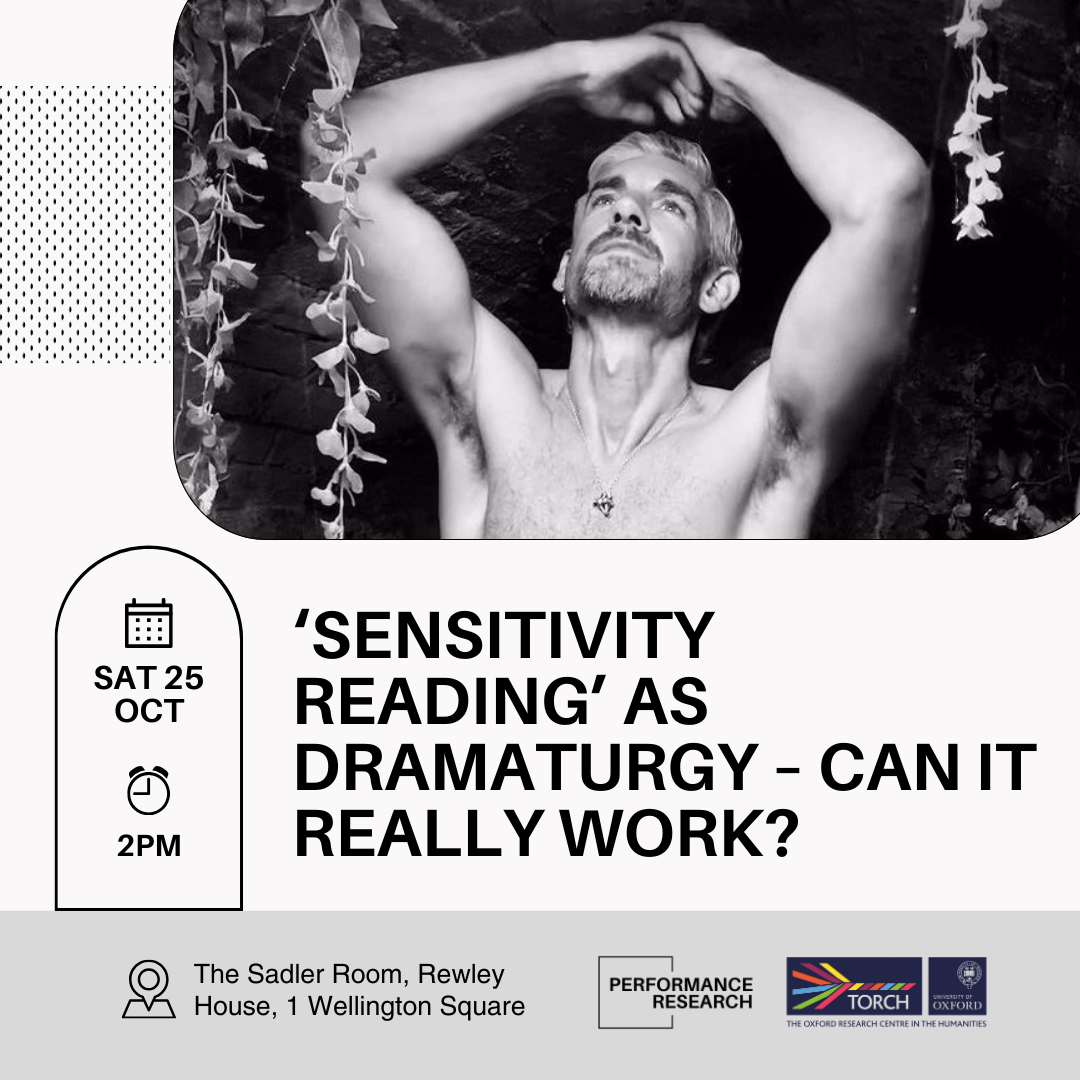 ‘Sensitivity Reading’ as Dramaturgy – can it really work? | TORCH | The ...